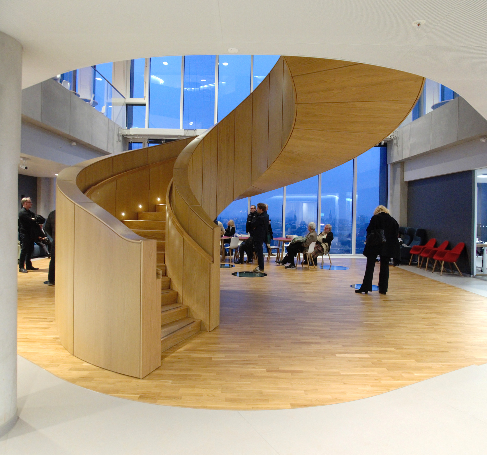 Mærsk tårnet Maersk Tower C F Møller Panum Laboratories Stair ⋆ ...