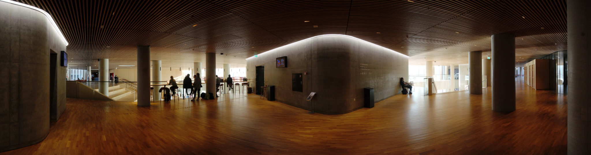 Mærsk tårnet Maersk Tower C F Møller Panum auditorium hallway ⋆ ...