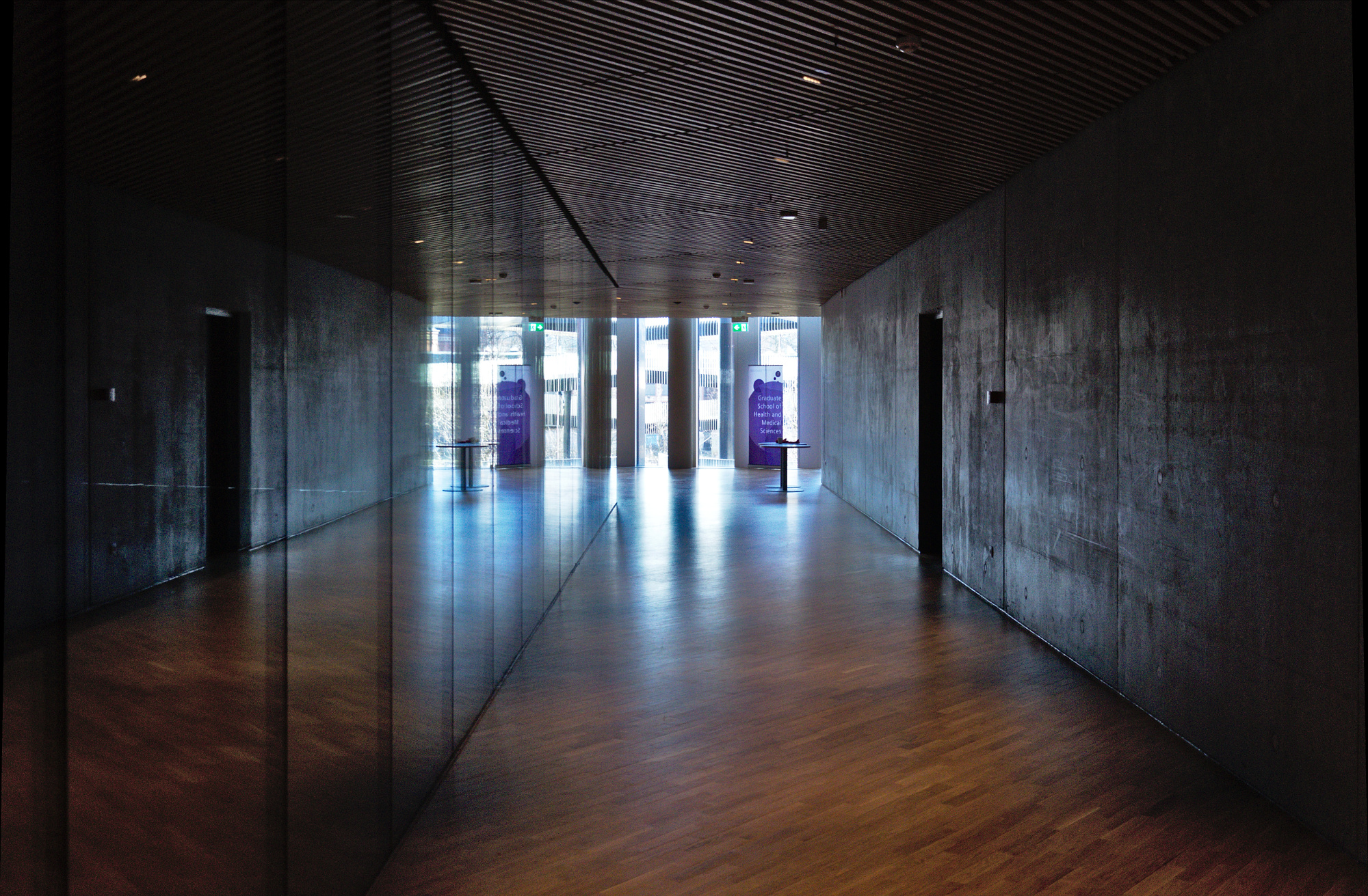 Mærsk tårnet Maersk Tower C F Møller Panum auditorium hallway DSC_2535b ...
