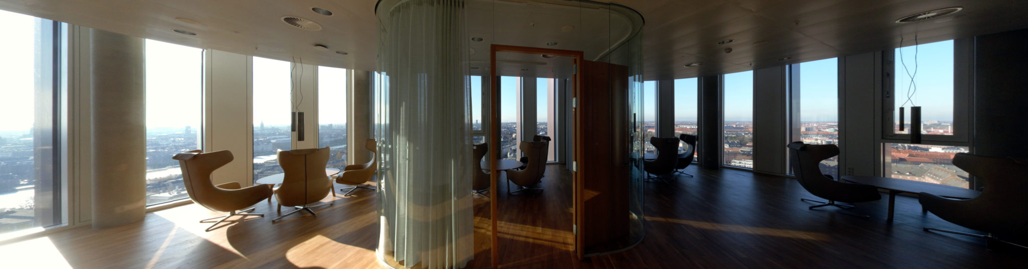 Mærsk tårnet Maersk Tower C F Møller Panum faculty lounge ⋆ Copenhagen ...