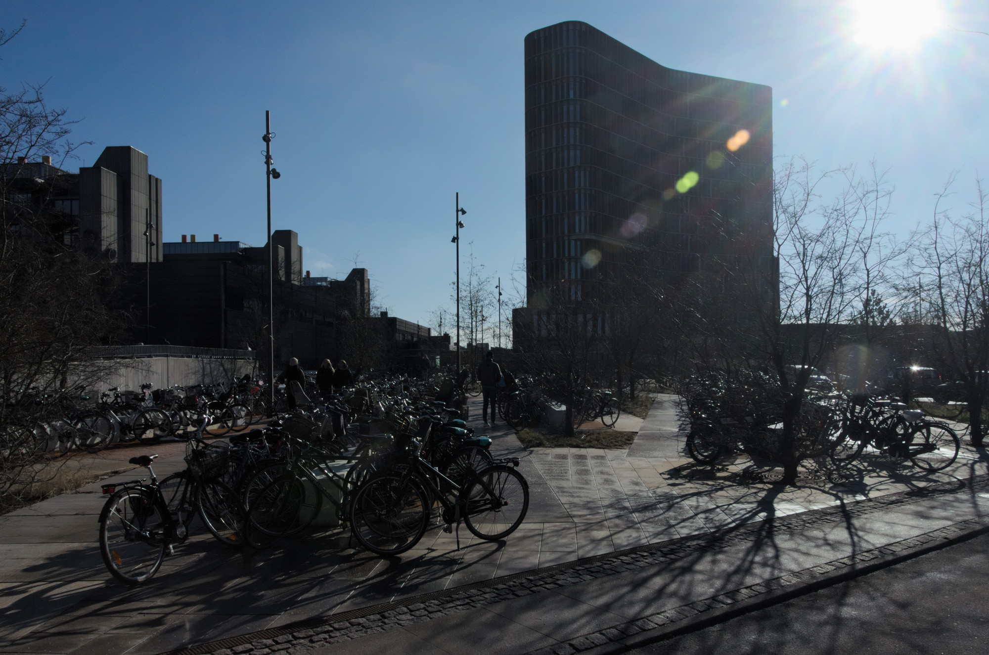 Mærsk tårnet Maersk Tower C F Møller Panum outdoor bike parking ⋆ ...