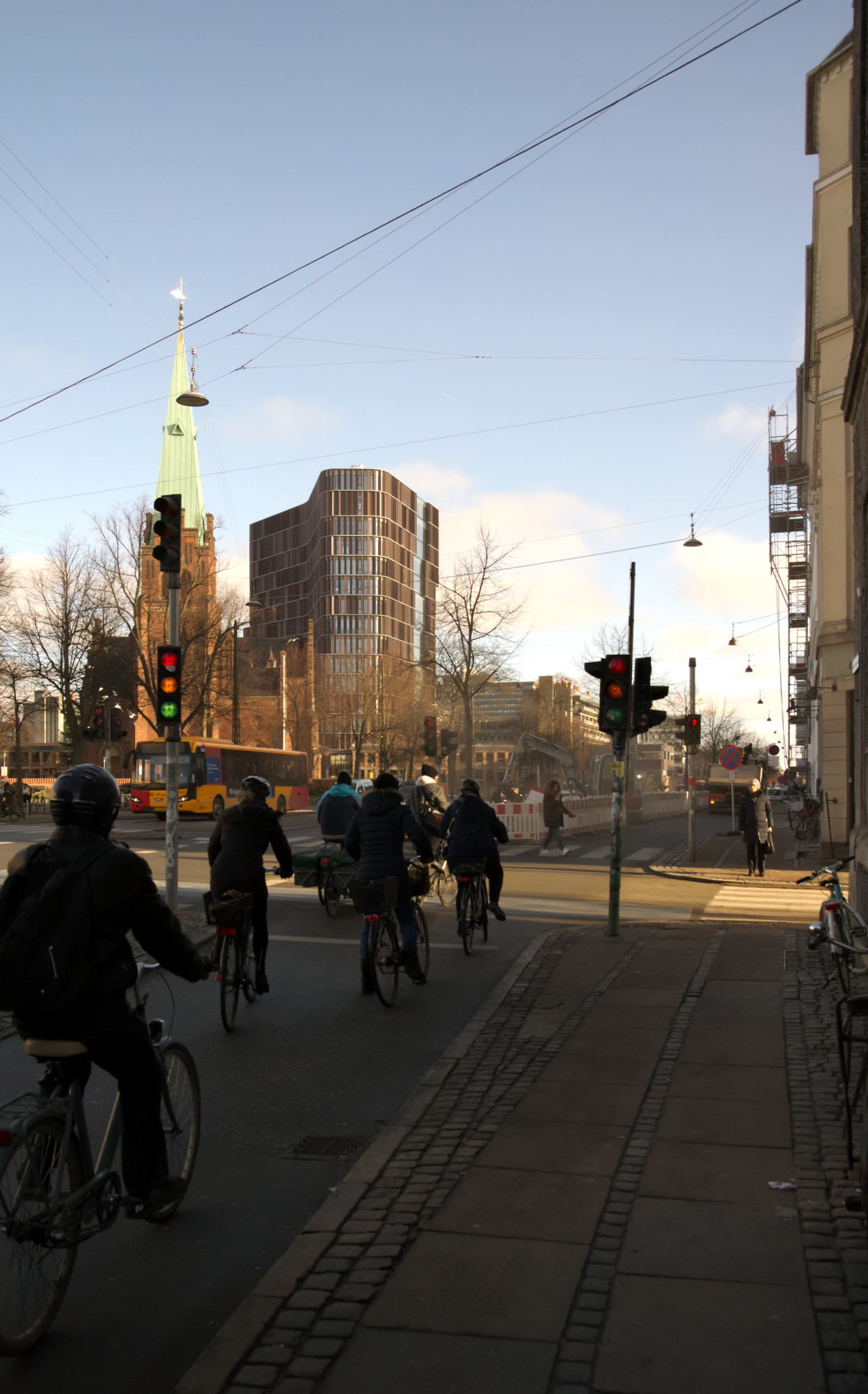 Mærsk tårnet Maersk Tower C F Møller Panum streetview church ⋆ ...