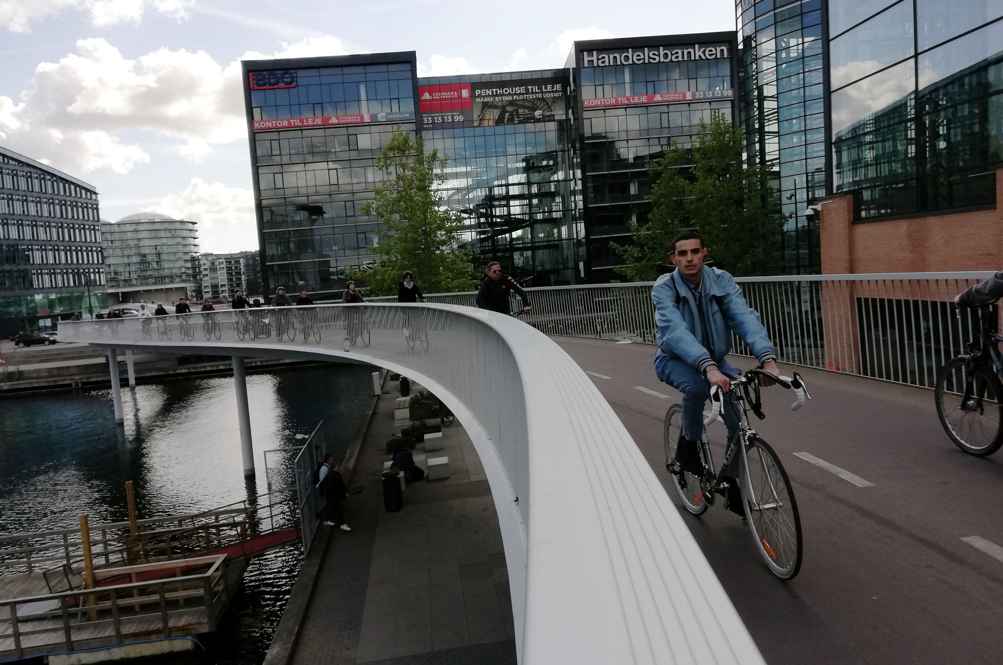 The 'Bicycle Snake' Bridge by Dissing+Weitling ⋆ Copenhagen Architecture